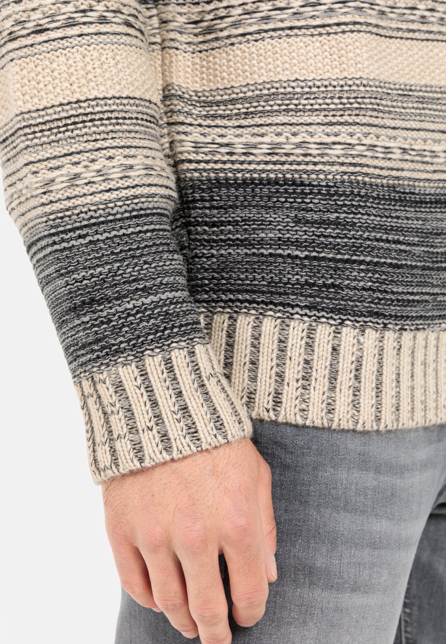Strickpullover für Herren in Beige | camel active