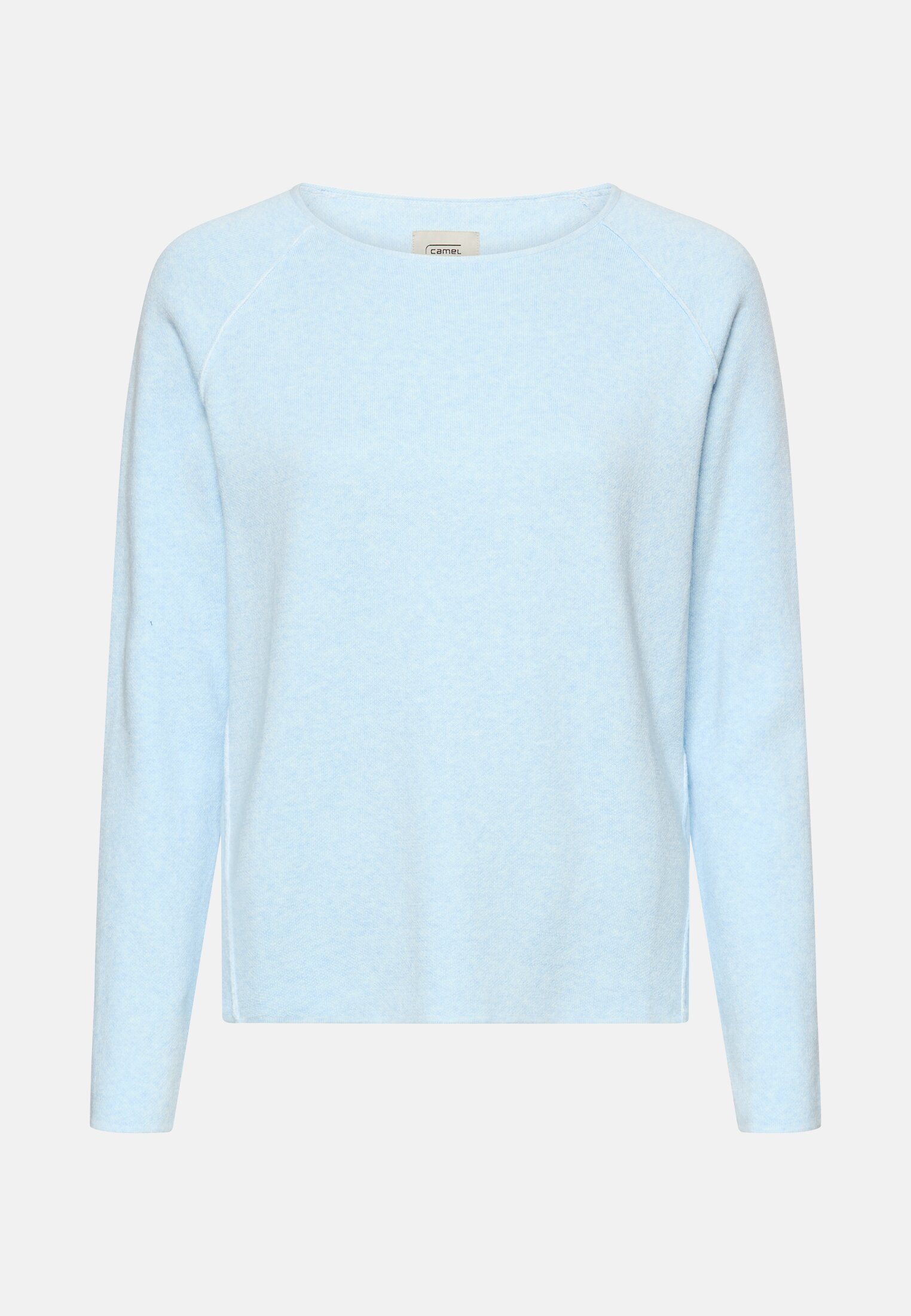 Knit sweater with crew neck | Light Blue | S | 309558-7K91-42-S