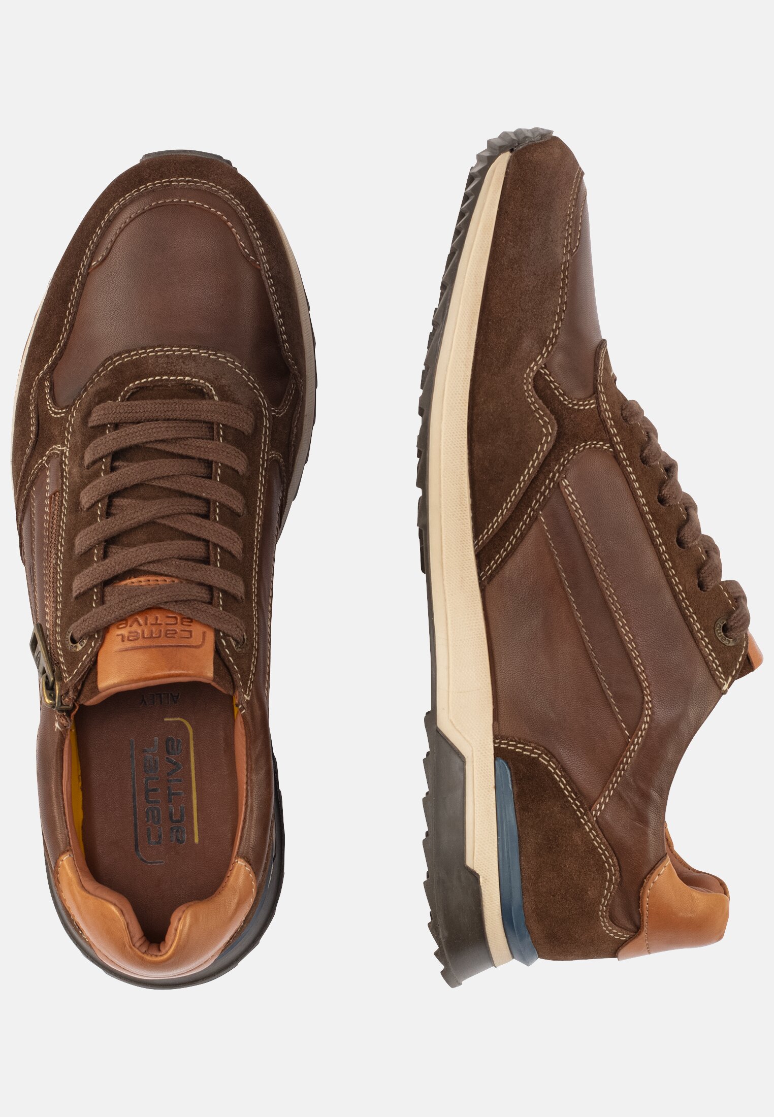 ALLEY Veterschoen voor Heren in Bruin | camel active