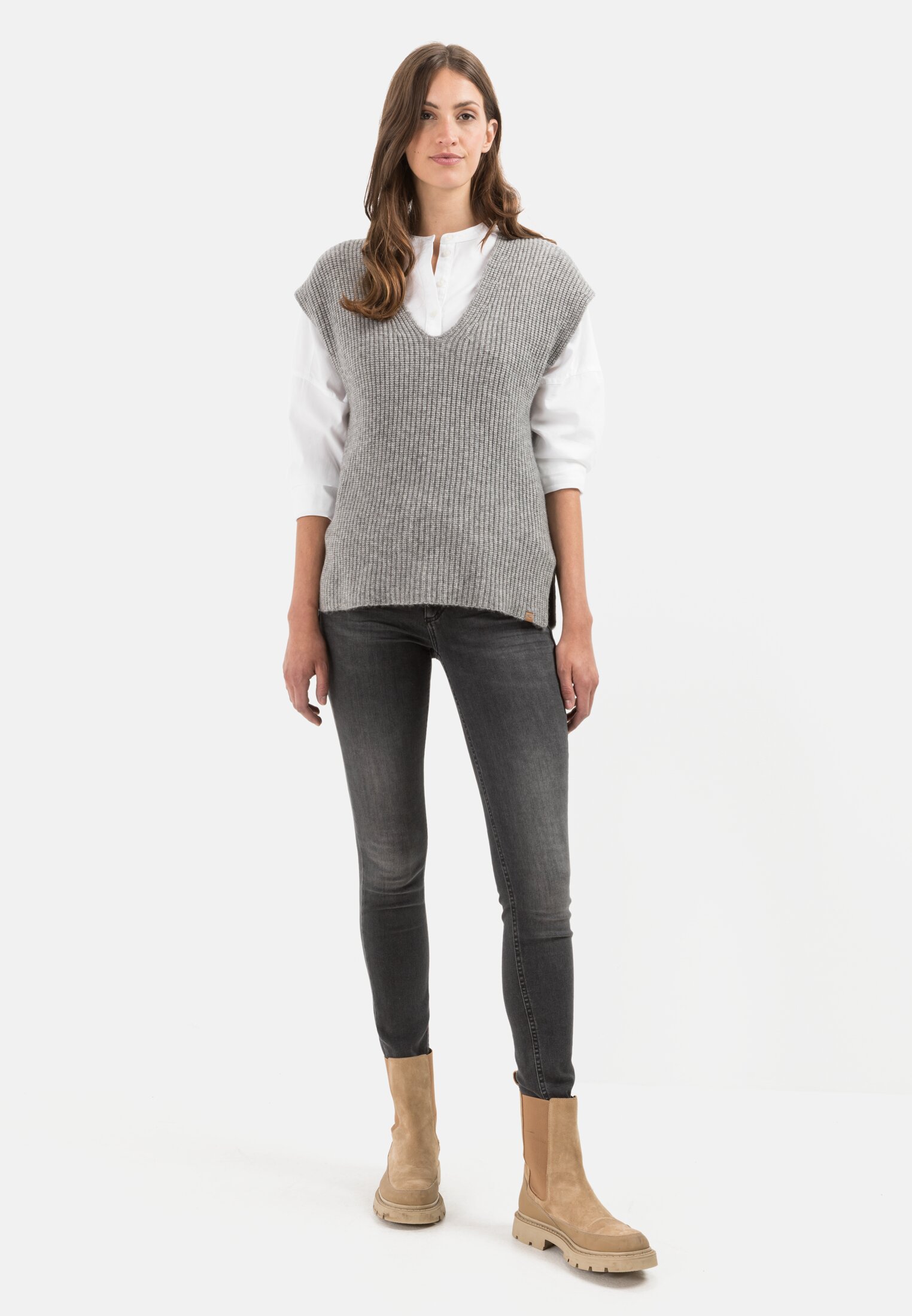 Mischen jedes Mal Schwer pullunder grau strick Digital Plausibel Lehrer