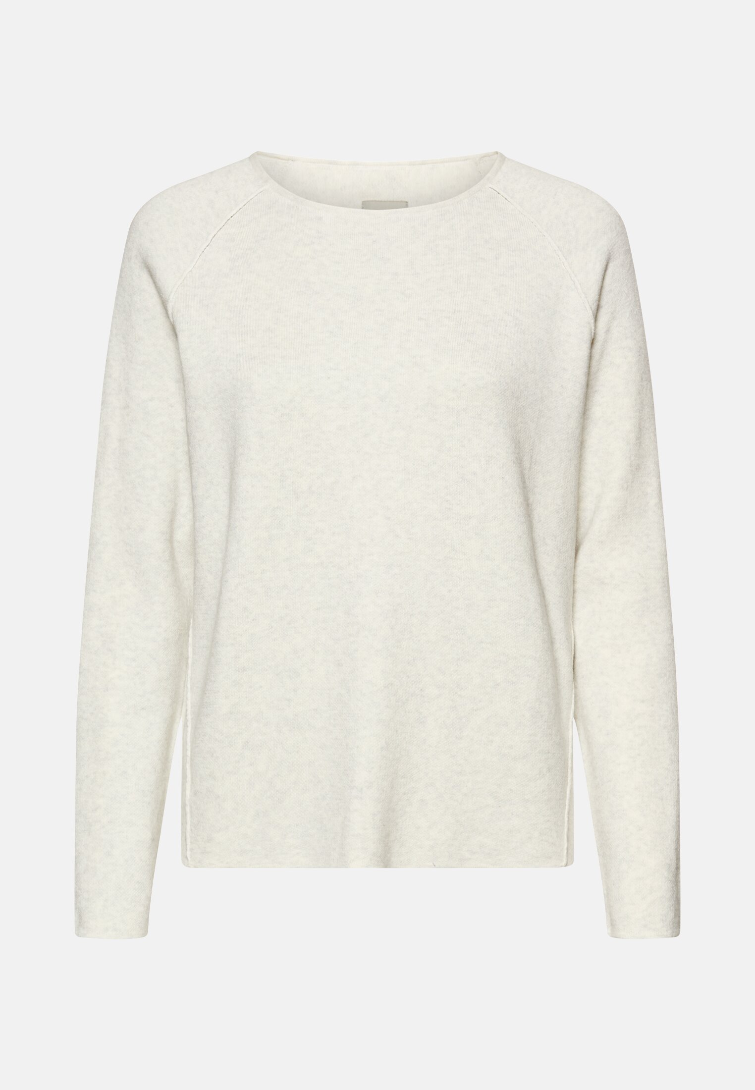 Knit sweater with crew neck | white | XXS | 309558-7K91-02-XXS