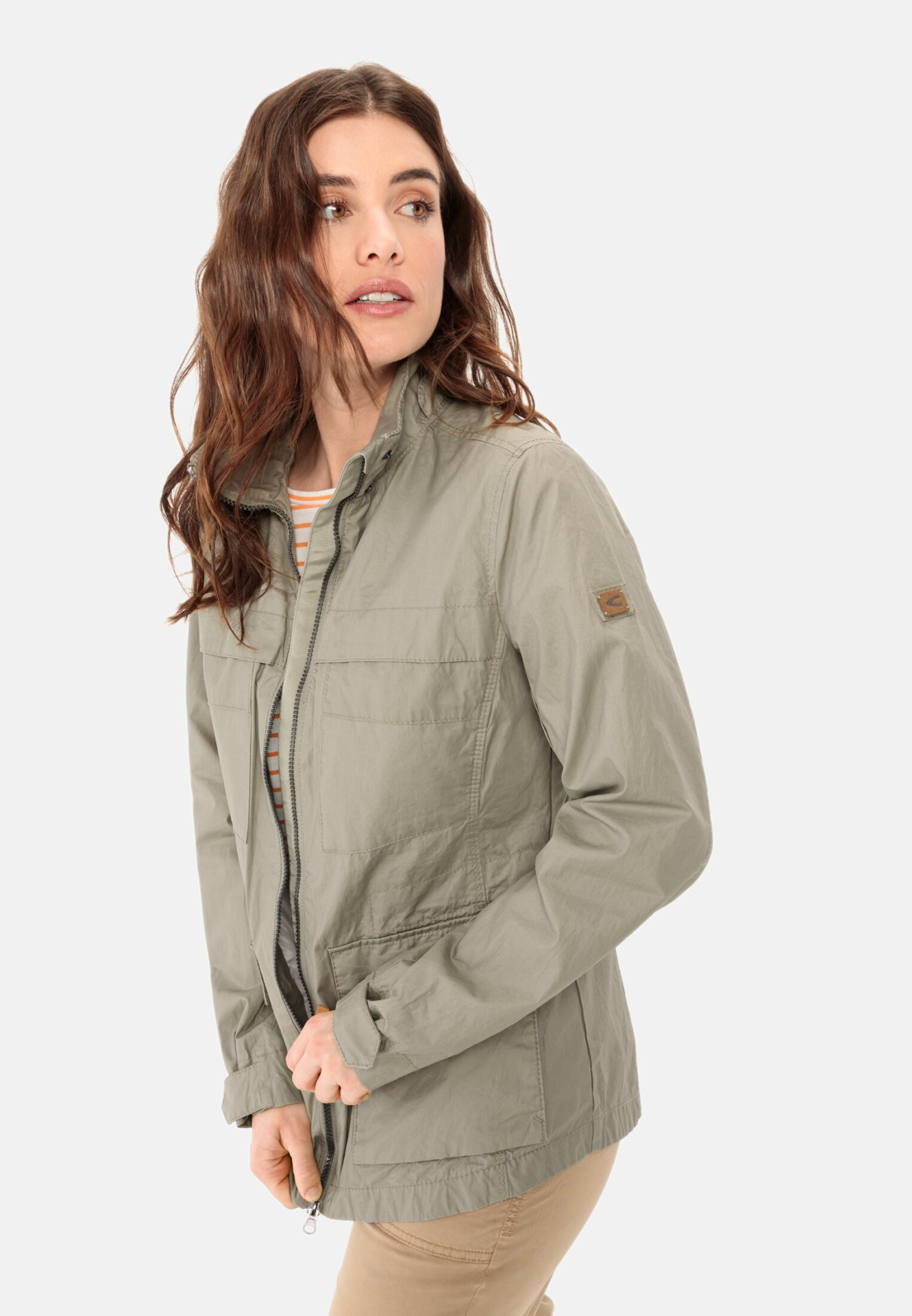 Leichte Jacke für Damen in Salbei | 34 | camel active