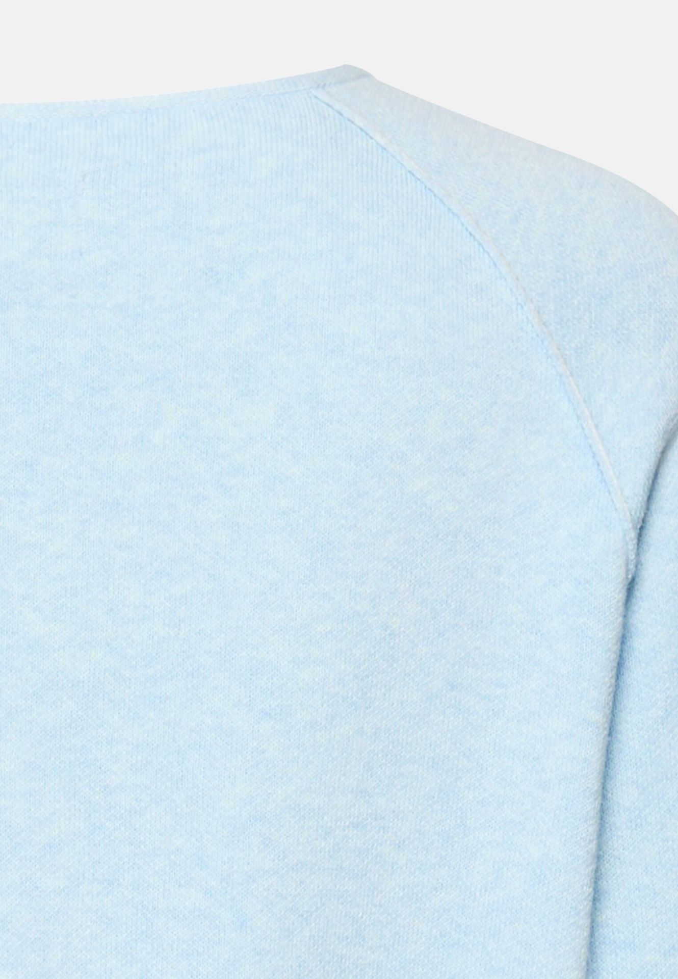 Knit sweater with crew neck | Light Blue | S | 309558-7K91-42-S