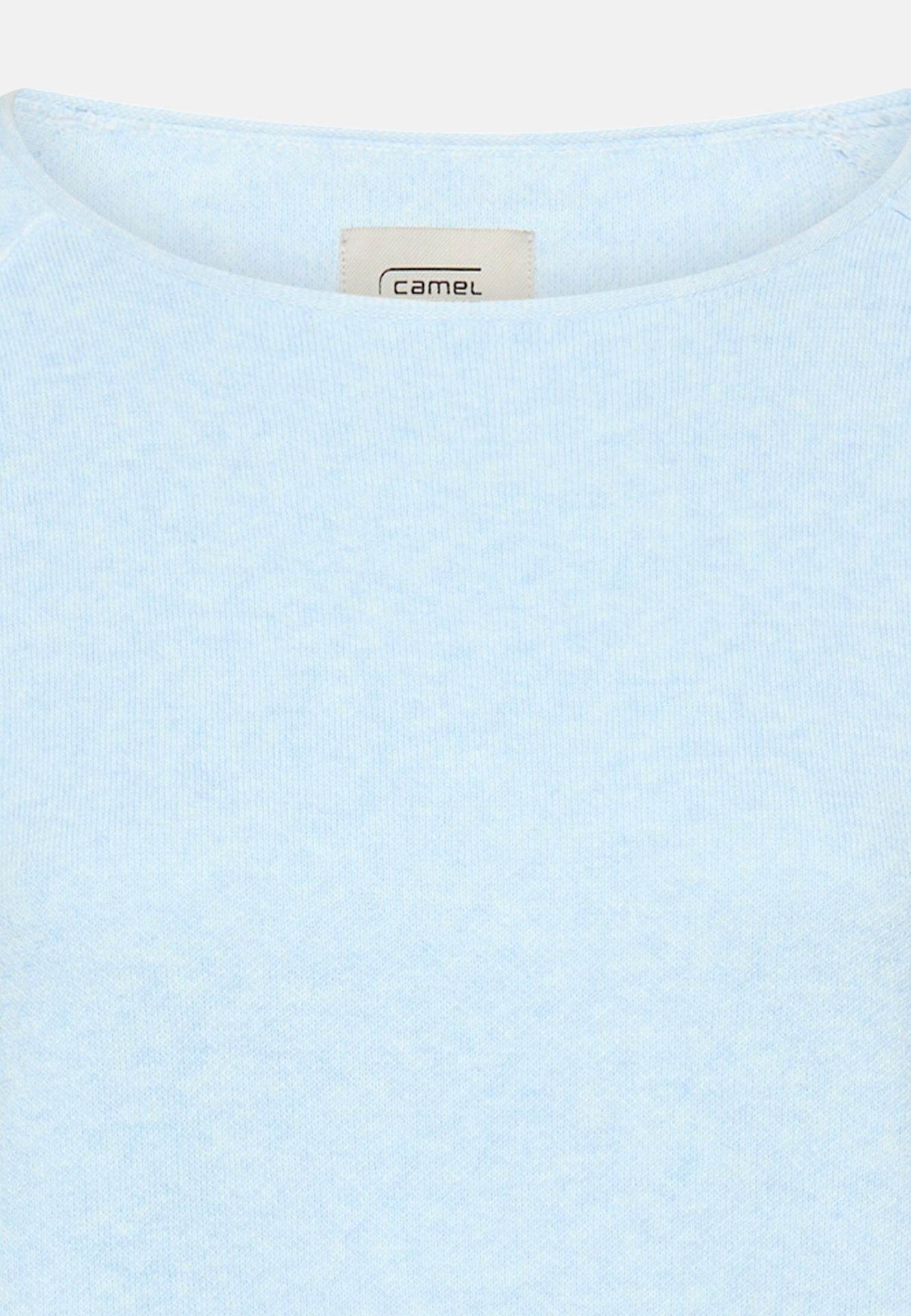 Knit sweater with crew neck | Light Blue | S | 309558-7K91-42-S