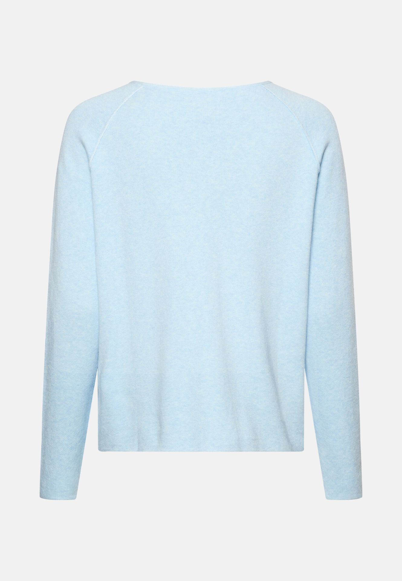 Knit sweater with crew neck | Light Blue | S | 309558-7K91-42-S