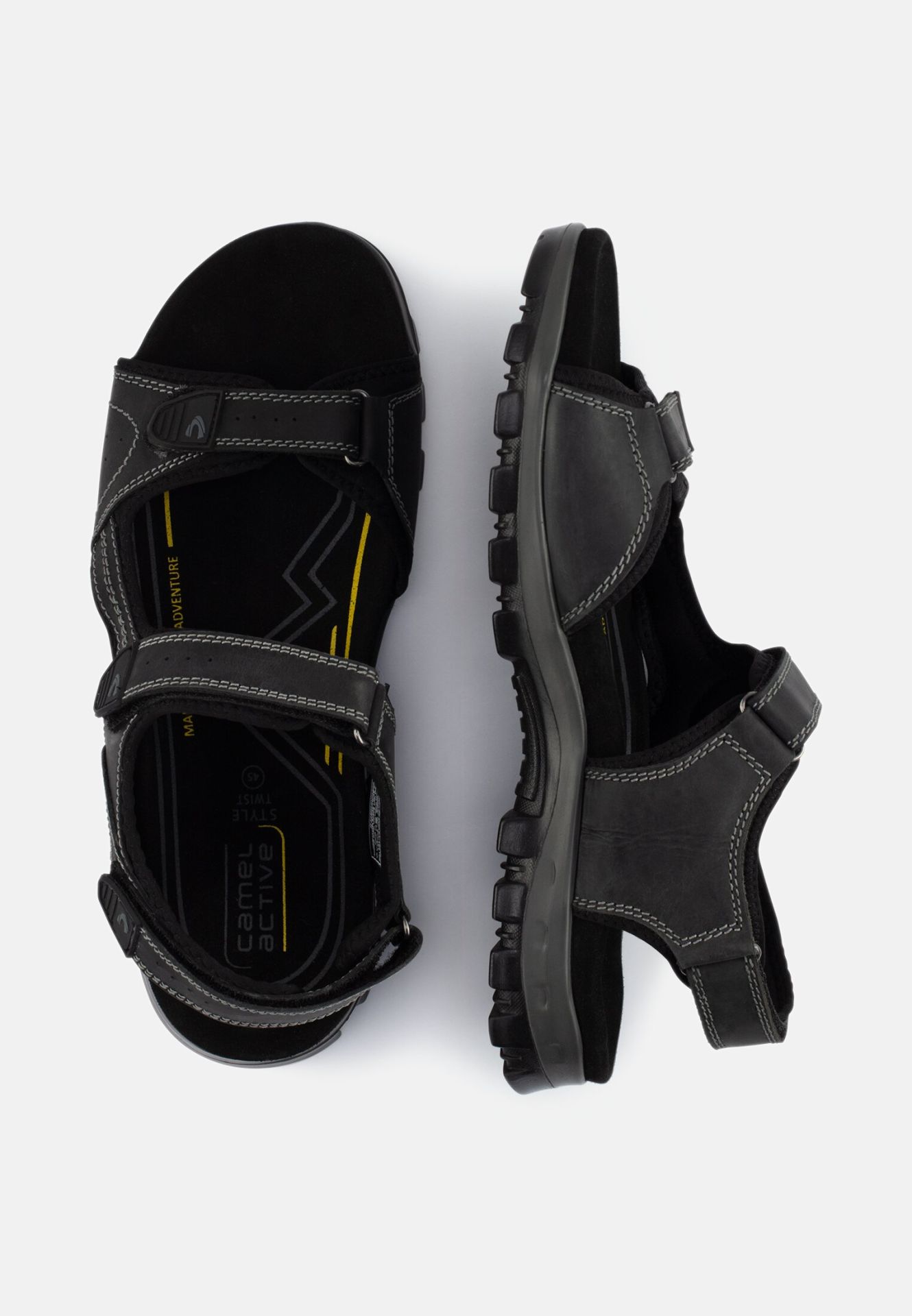 Sandals for Men in black | camel active