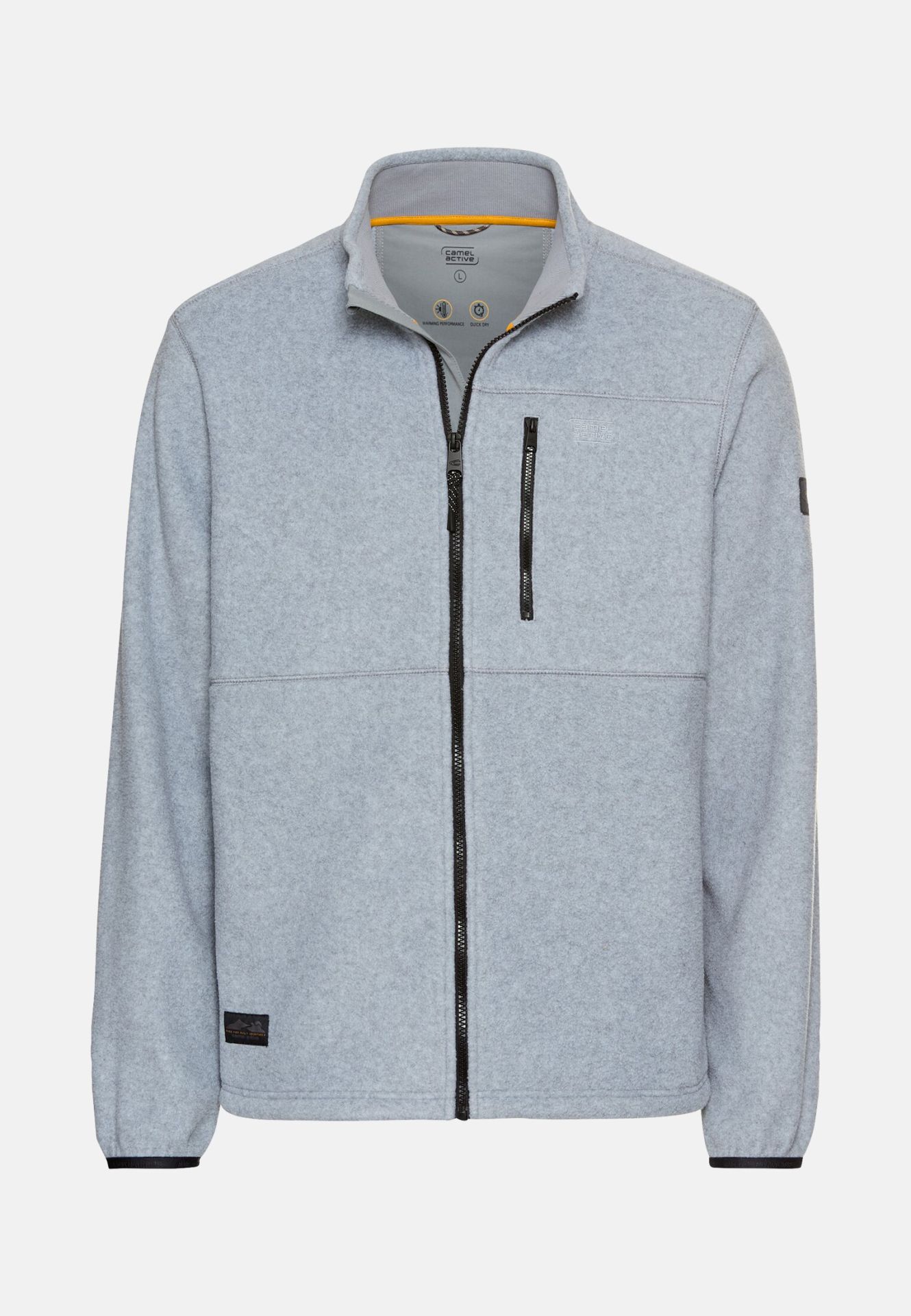 Fleece jacket for Men in grey | camel active