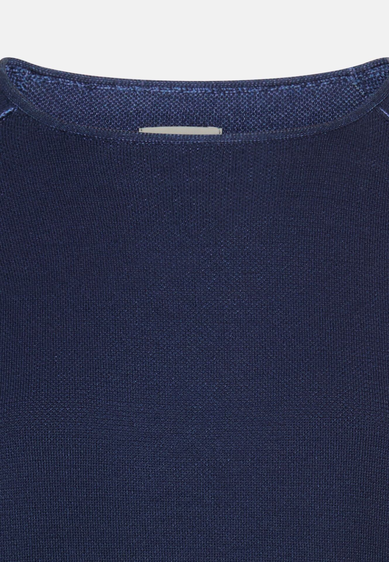Knit sweater with crew neck | Dark blue | 3XL | 309558-7K91-49-3XL