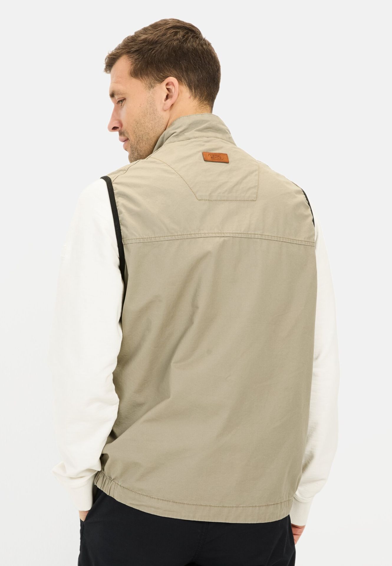 Outdoor-Weste für Herren in Beige | camel active