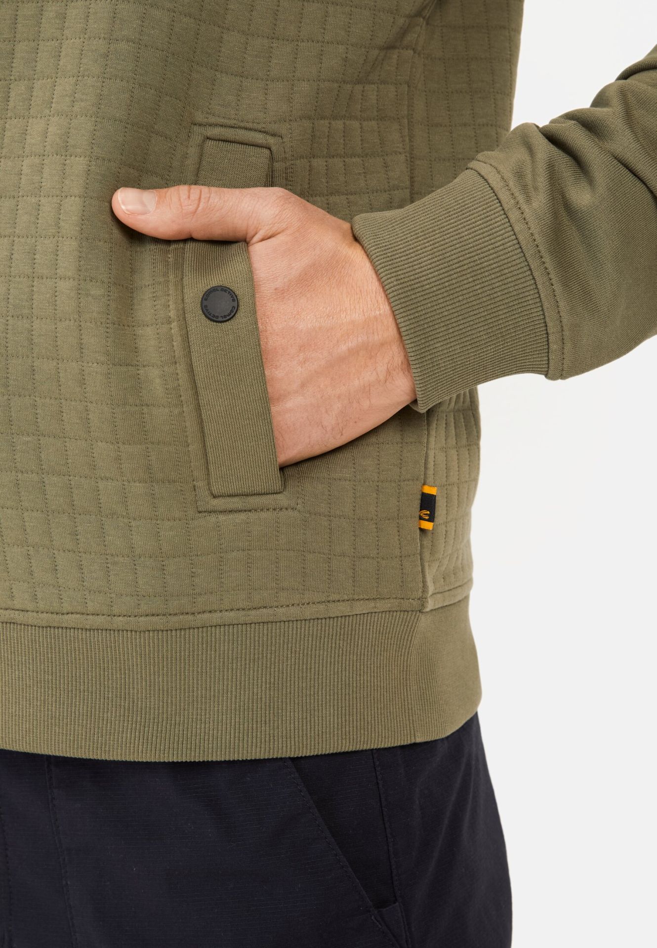 Sweat jacket for Men in Green | camel active